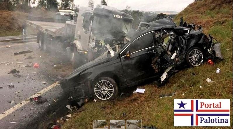 Goionews Acidente Entre Carro E Caminhão Deixa Três Mortos Na Br 277